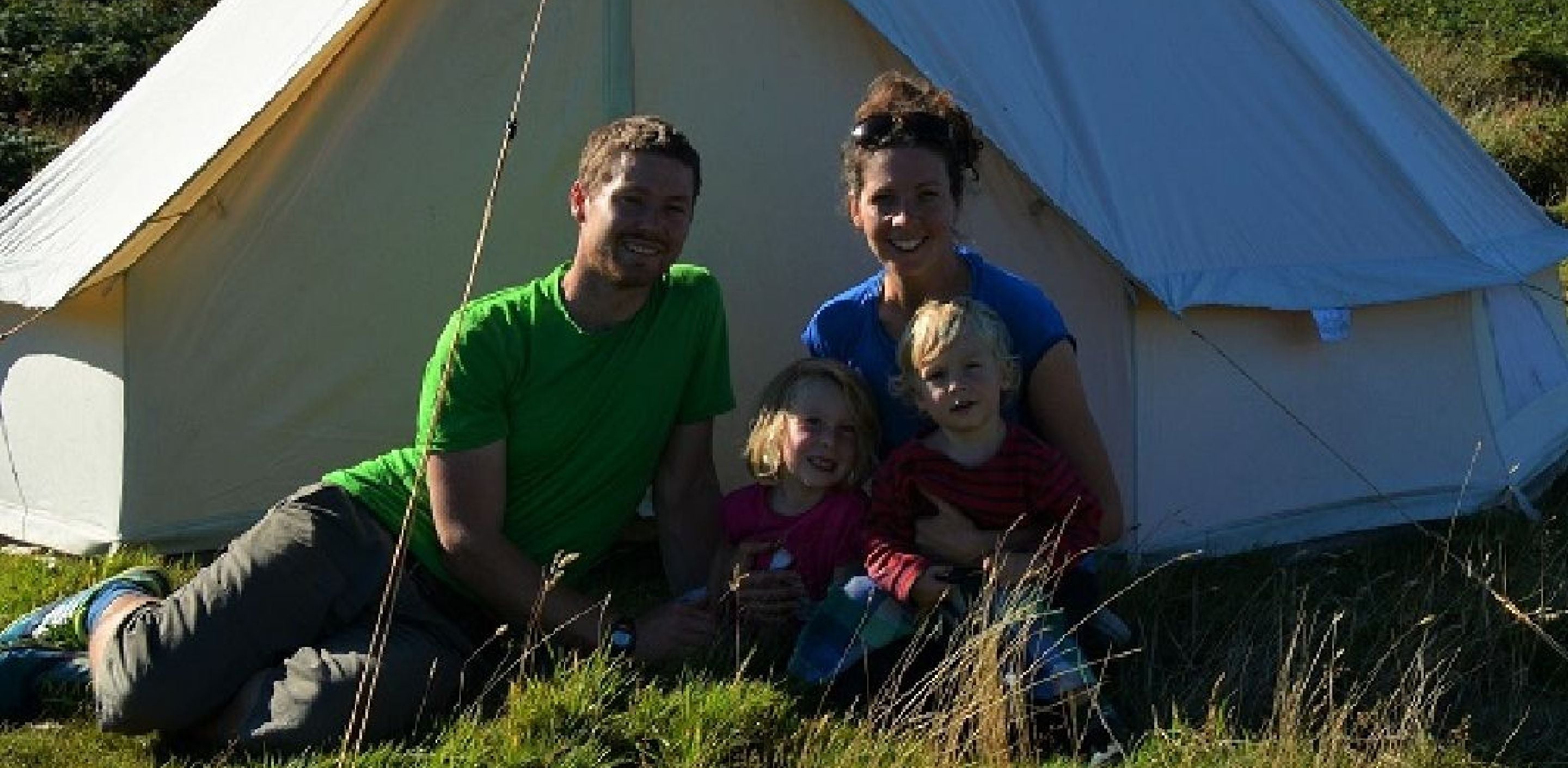 Camping In A Bell Tent