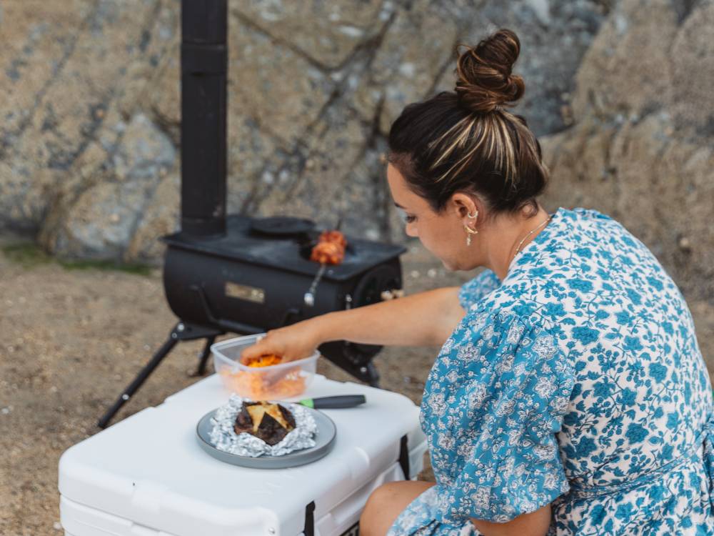 Recipe: Fancy Jacket Potato. Anevay Stoves