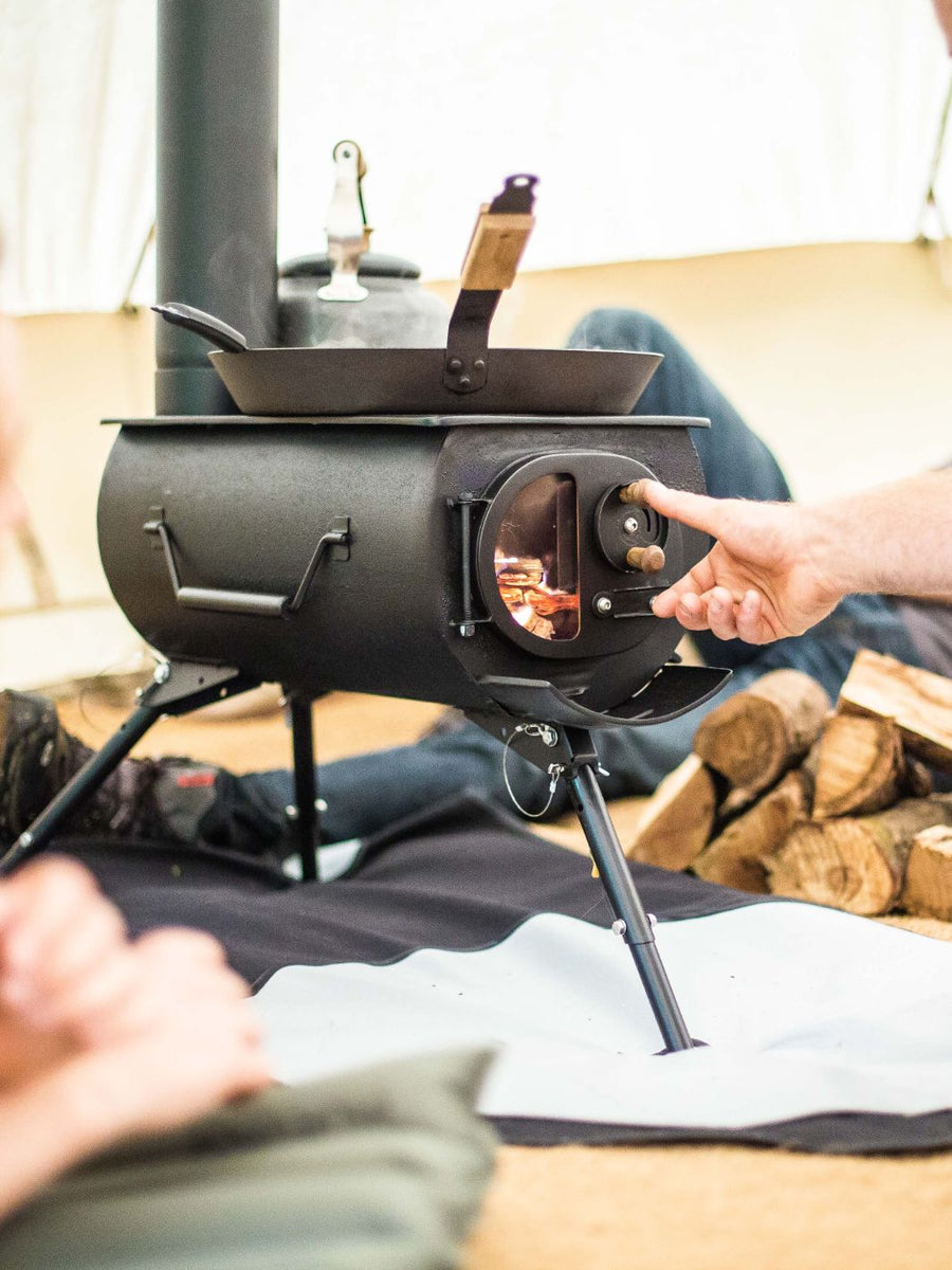 The Frontier Plus™ - Outdoor Wood Burning Stove - Anevay Stoves