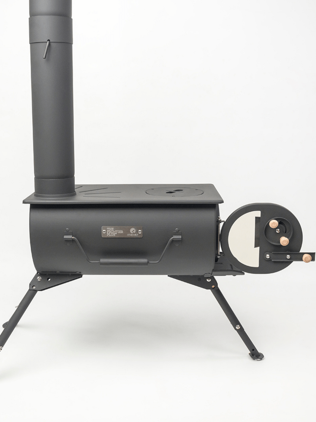 The Frontier Plus™ - Outdoor Wood Burning Stove - Anevay Stoves