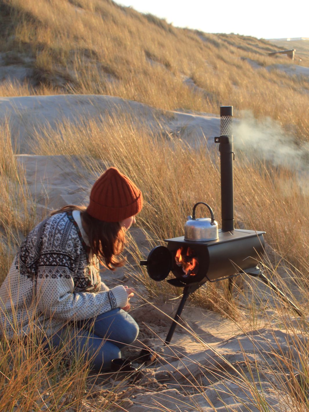 The Original Frontier™ Stove. Portable Wood Burning Stove. Anevay Stoves