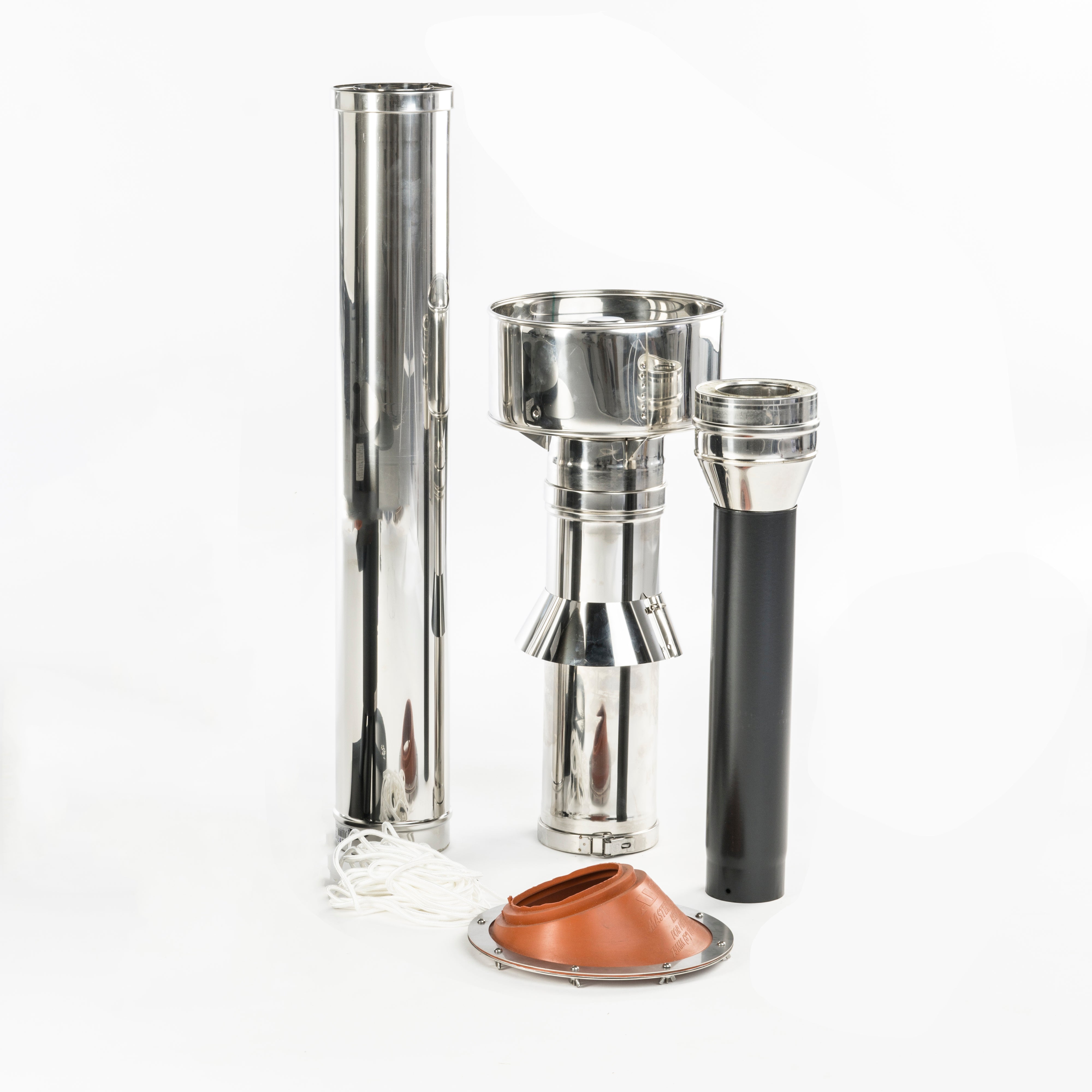 3" Insulated Flue Kit For Wood Burning Stoves. Anevay Stoves