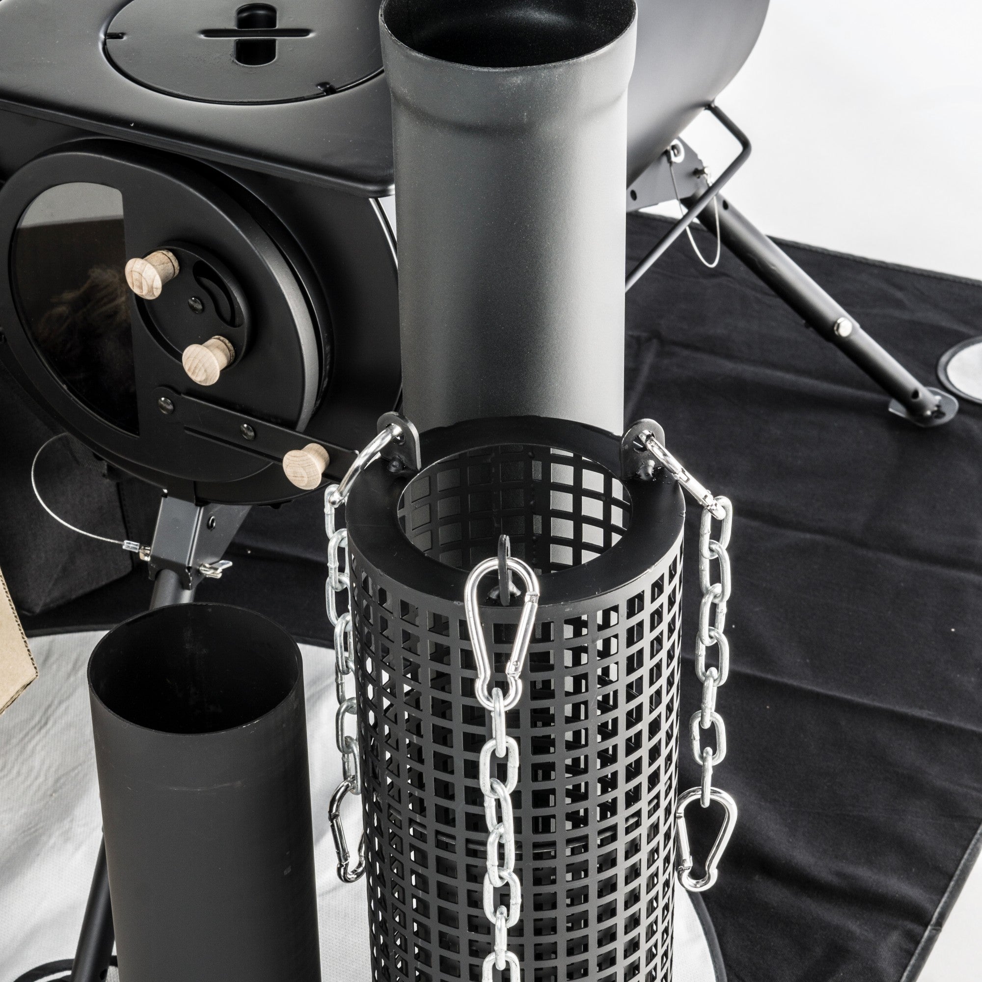 Frontier Plus Tipi Bundle. Wood Burning Stoves. Anevay Stoves